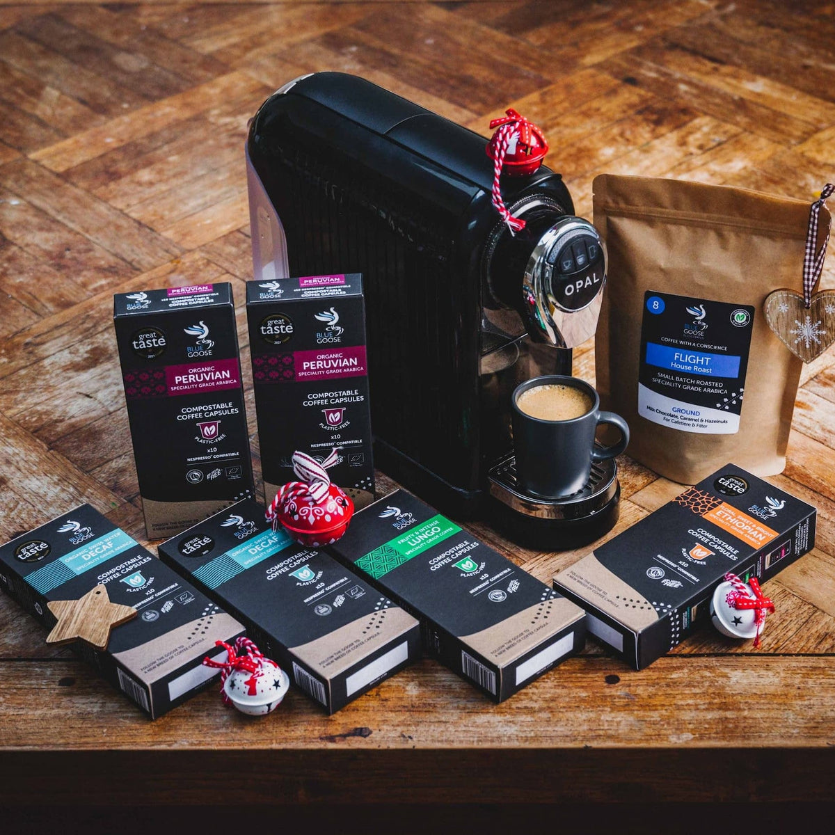 OPAL One Nespresso Compatible Coffee Pod Machine – Blue Goose Coffee